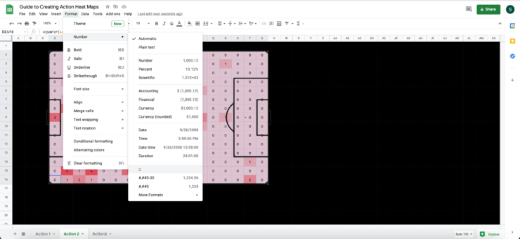 Guide to Creating Football Heatmap in Microsoft Excel and Google Sheets ...